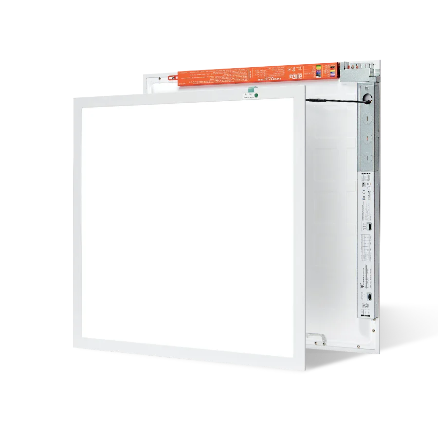 2x2 LED Flat Panel Light With Emergency Battery Backup, 2 Pack ...